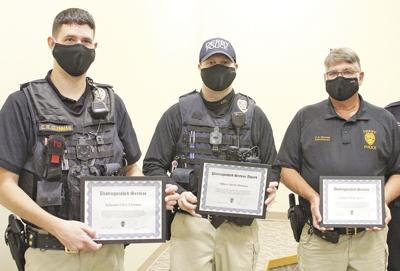 Derby police officers recognized for service | Derby News ...