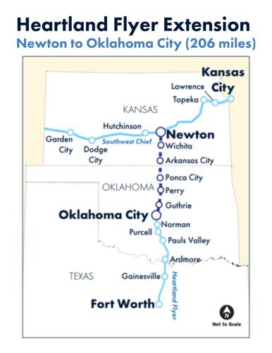 Heartland Flyer extension gets funding | Derby News | derbyinformer.com
