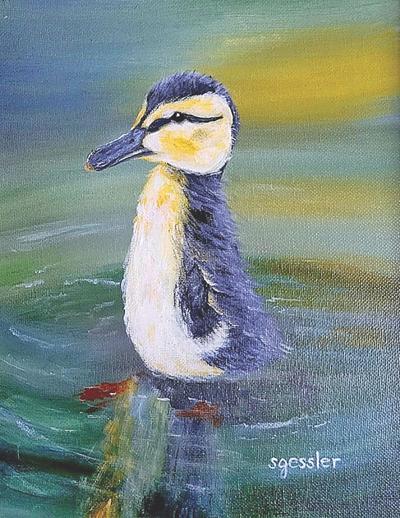 Derby artist’s joyful work on display at library | Derby News ...