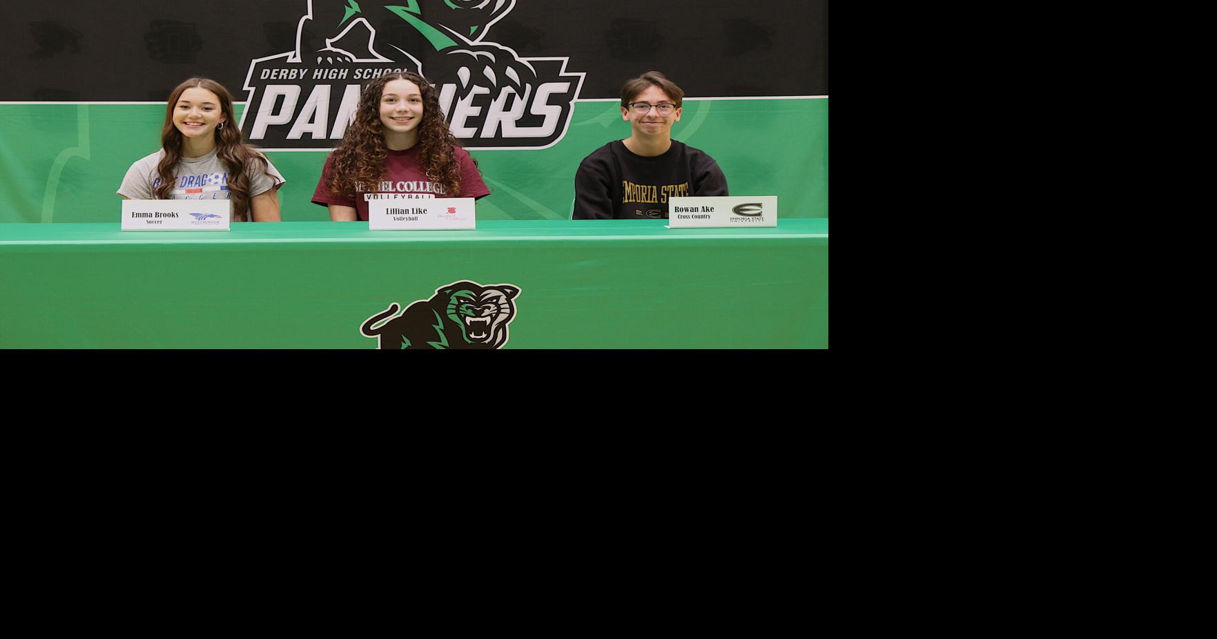 Three DHS athletes sign letters of intent | Derby Sports ...