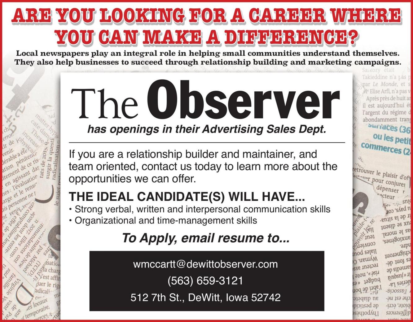 Marketplace | dewittobserver.com