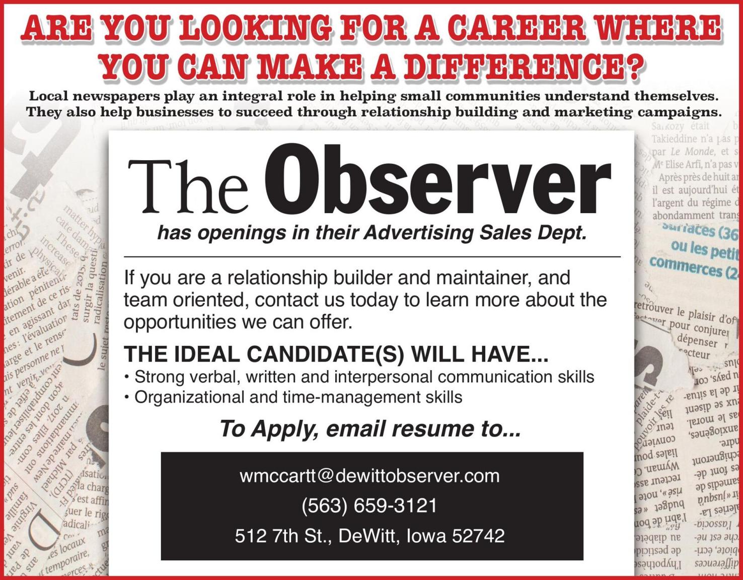 Marketplace | dewittobserver.com