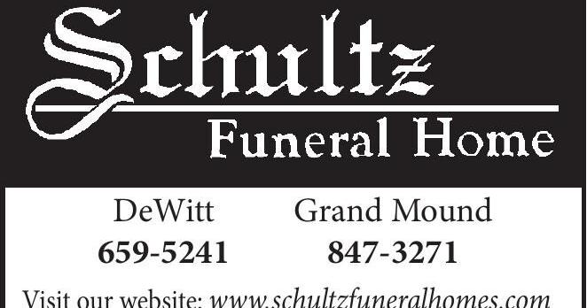 Schultz Funeral Home | Services | dewittobserver.com