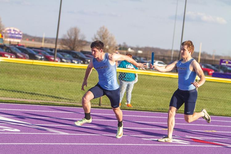 Sabers roll to title, Rebels second in Class B at Saber Relays | Sports ...