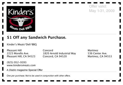 Kinder's Meats*Deli*BBQ | | diablomag.com