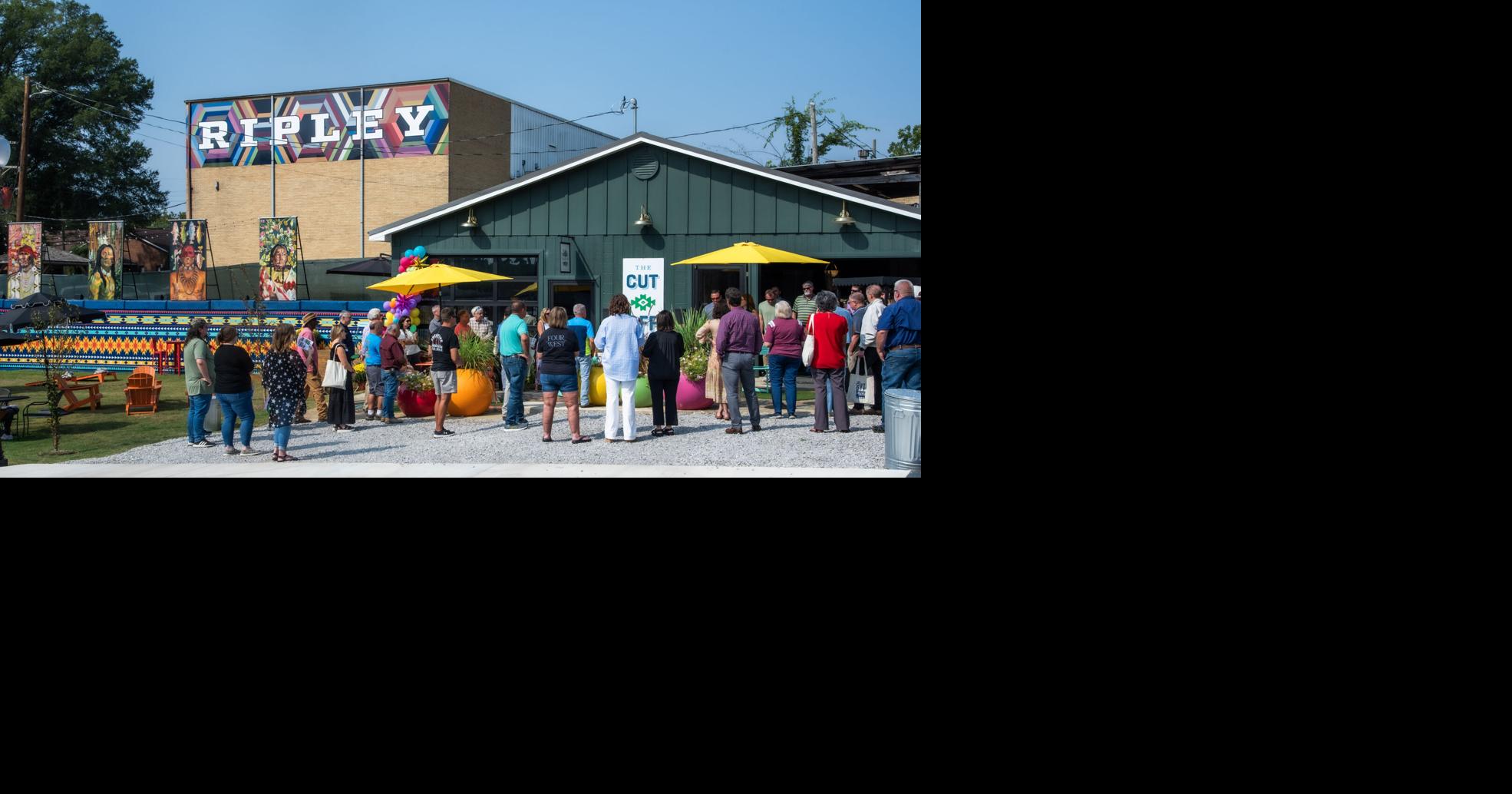 Ripley Main Street cuts ribbon on The Cut-Off, with an eye towards ...