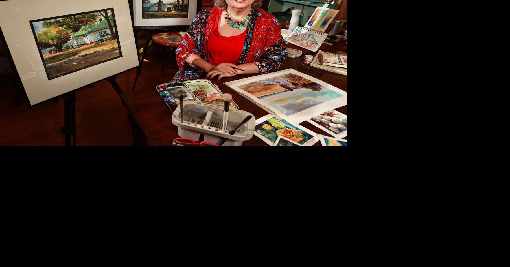 Watercolor artist Rhonda Grammer says tenacity key to success ...