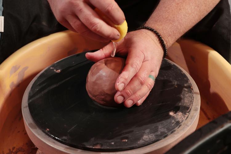 OK Clay demonstrates how to create a beer stein | Arts & Culture ...