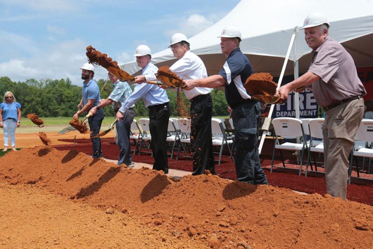 Saltillo breaks ground on new fire station, Construction to begin ...
