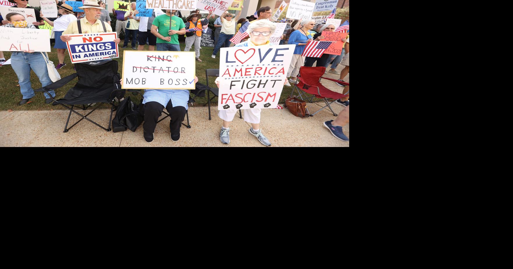 'Stand for justice': North Mississippi residents gather at second No ...