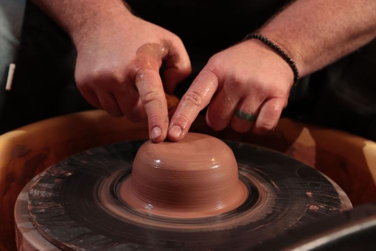 OK Clay demonstrates how to create a beer stein | Arts & Culture ...