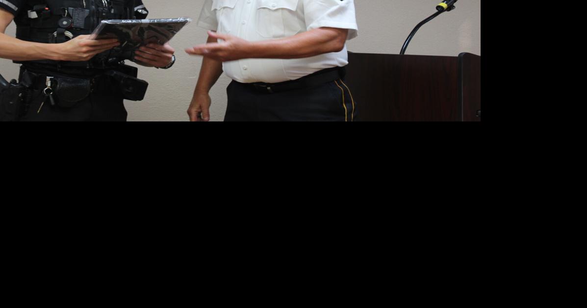 Amory police officer honored for heroic service | News | djournal.com