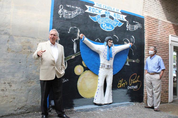 Tupelo artist creates Elvis mural | News | djournal.com