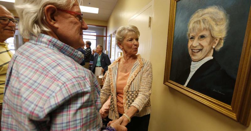 Retired Regional Rehab director honored with portrait | Health ...