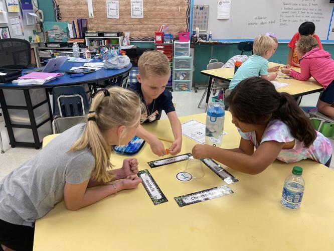 Second graders learn problem solving and team building | New Albany ...