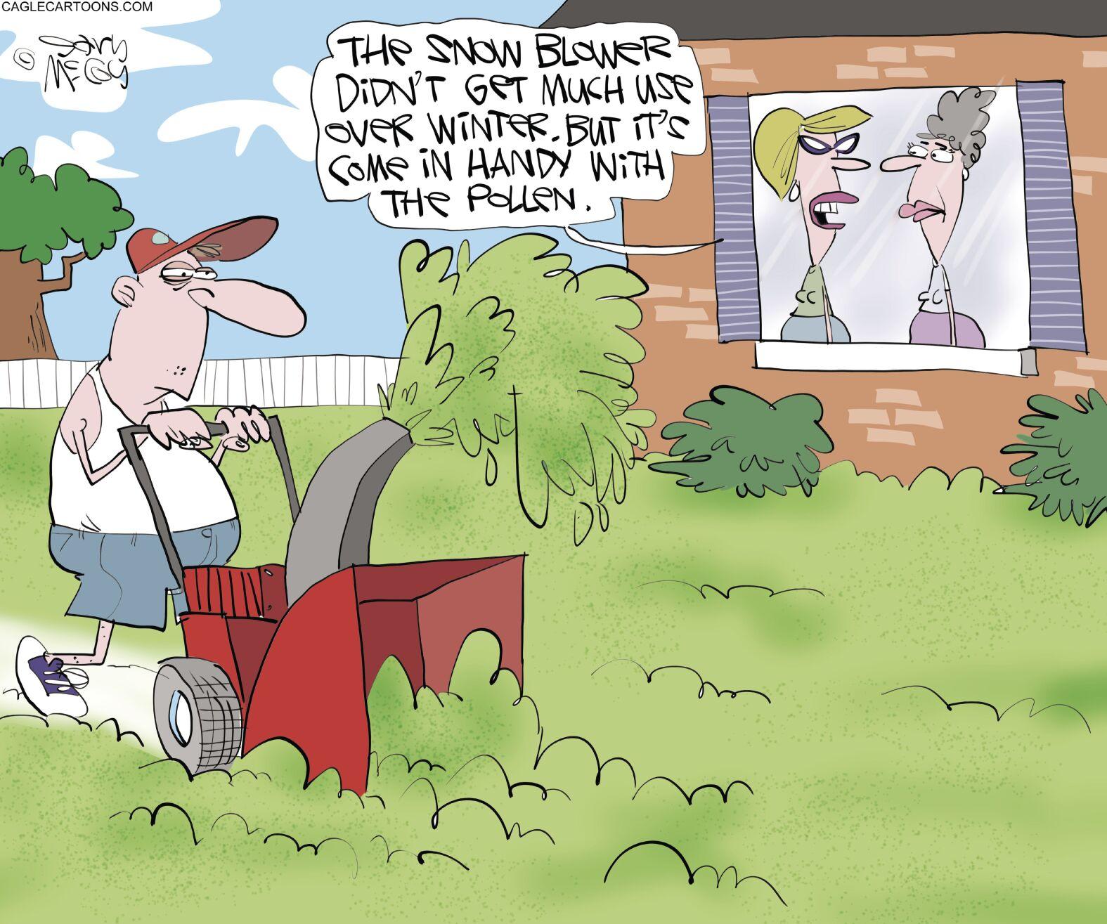 cartoon pollen | | djournal.com