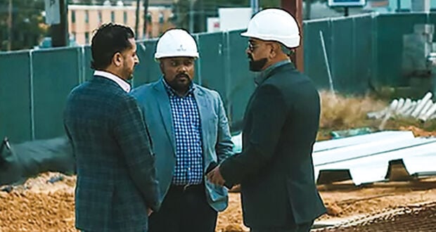 Patels unveil $40 million mixed-use project across from their new ...