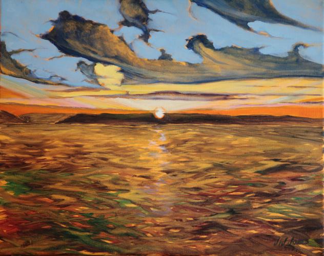 Jerry Jones paints live during services at The Orchard | Religion ...