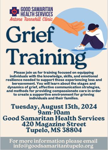 Good Samaritan to host grief training event Aug. 13 | Local News ...