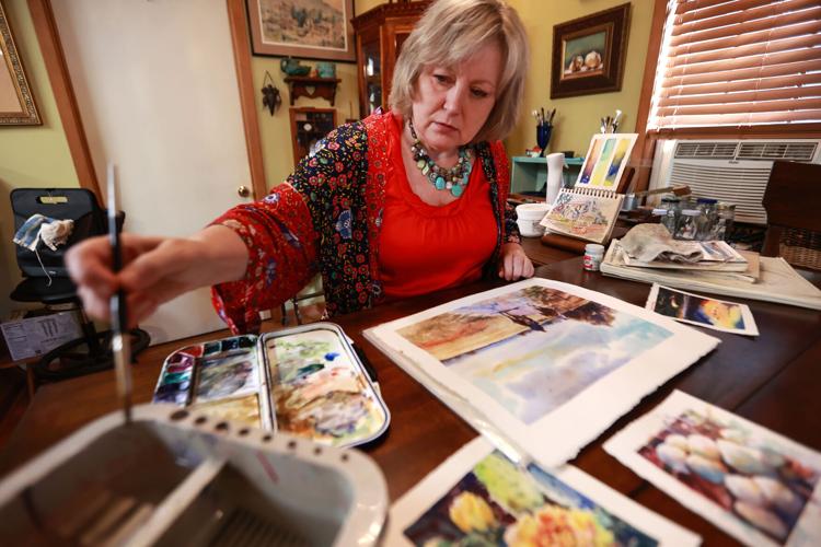 Watercolor artist Rhonda Grammer says tenacity key to success ...