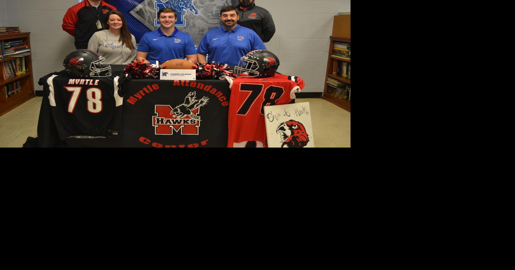 Conner Coleman signs with University of Memphis football | New Albany ...