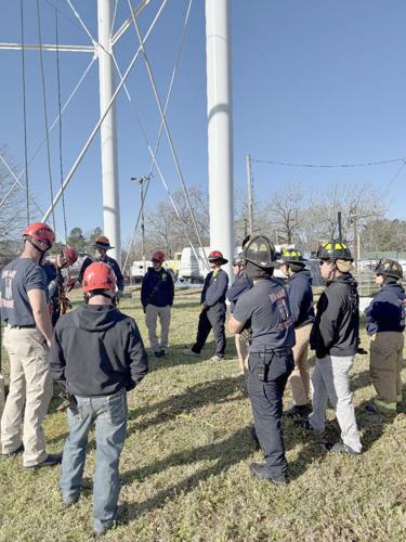NAFD fire crews work on rope rescue training | New Albany Gazette ...