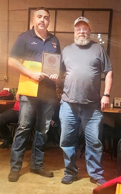 Ted Harris recognized as Myrtle VFD Firefighter of the Year | New ...