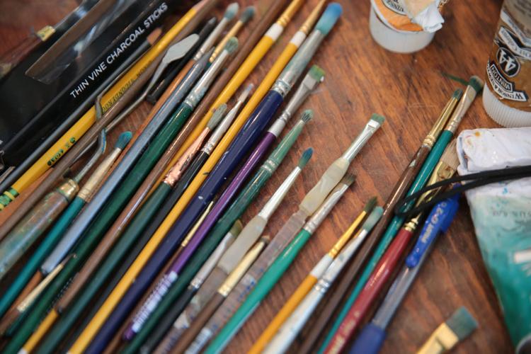 Jerry Jones paints live during services at The Orchard | Religion ...