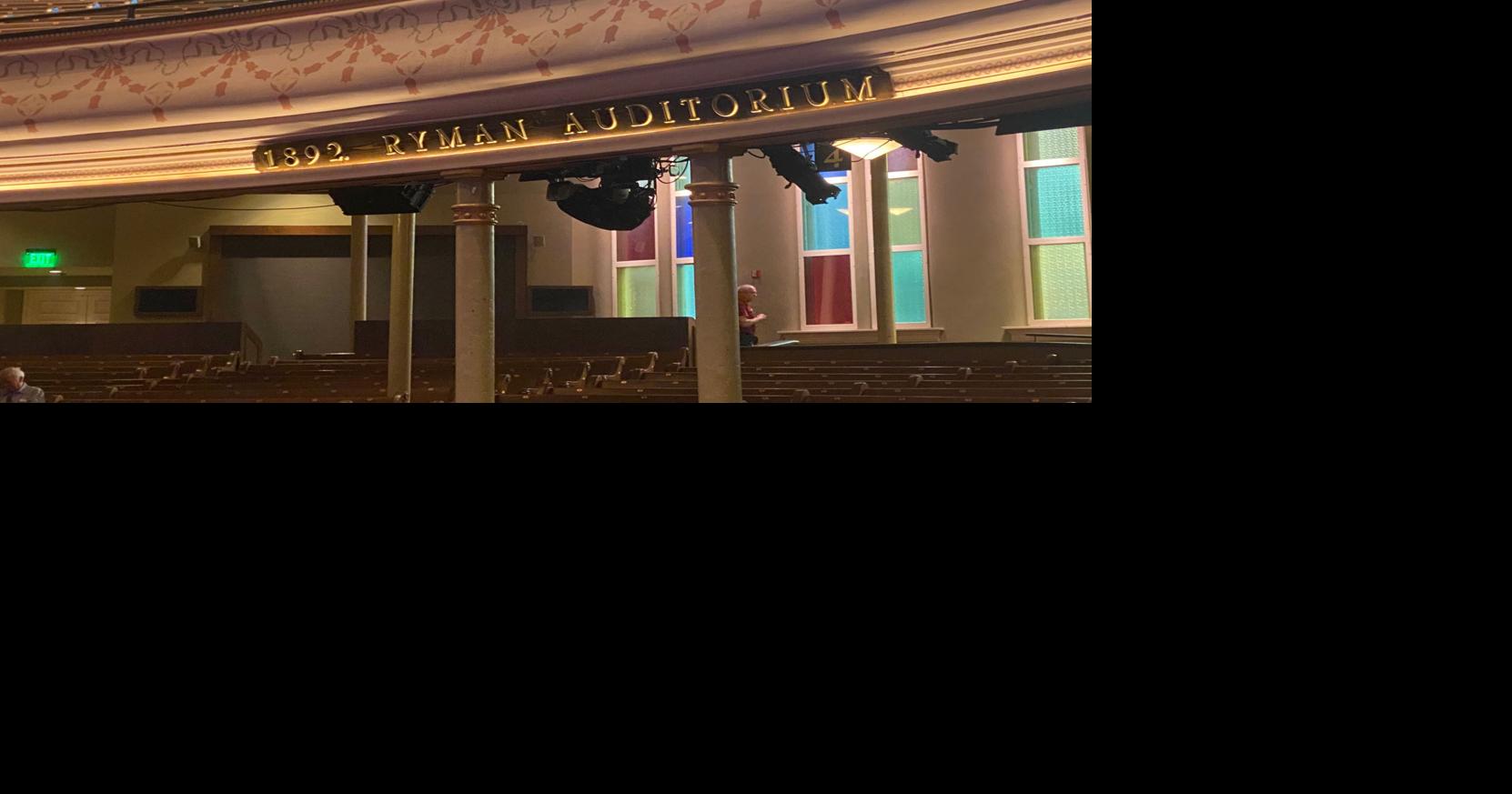 Ryman Auditorium Seating Chart | Cabinets Matttroy