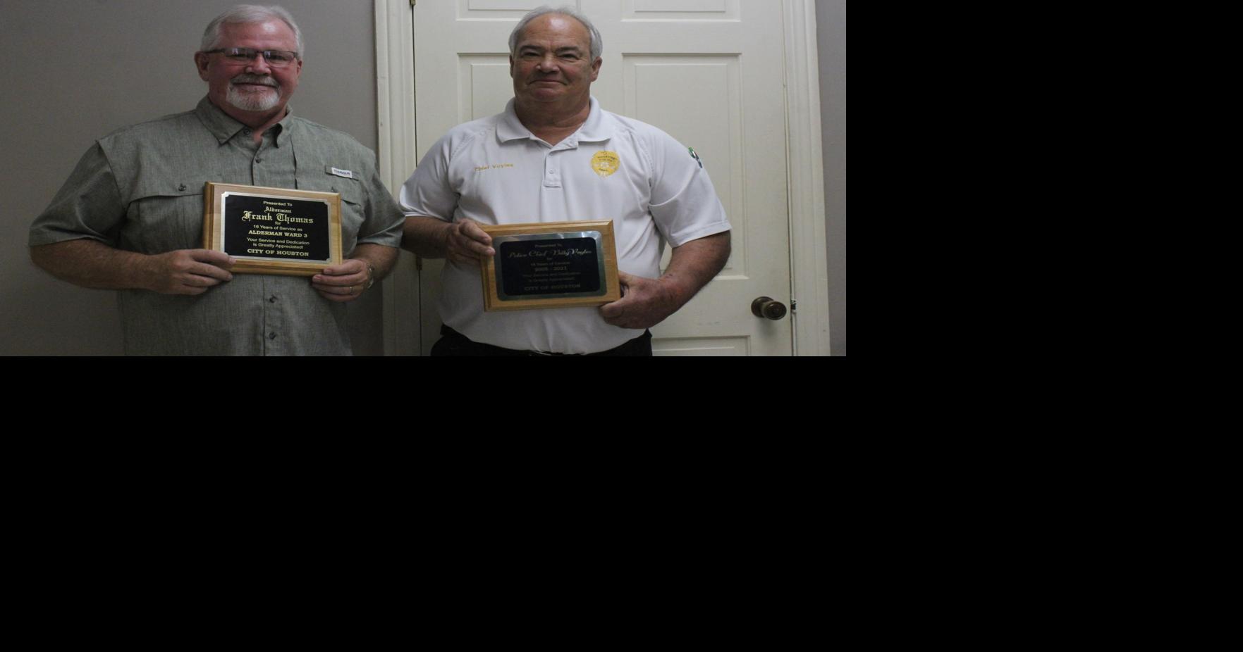 Thomas, Voyles honored during reception at City Hall | Chickasaw ...