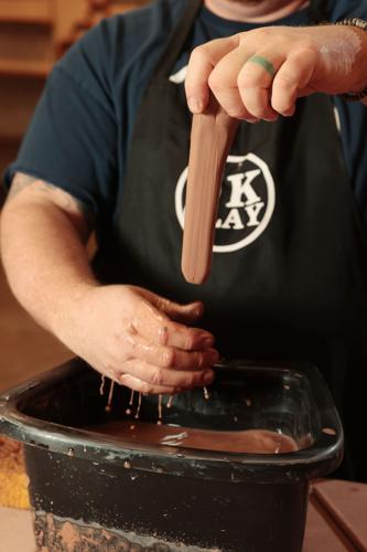 OK Clay demonstrates how to create a beer stein | Arts & Culture ...