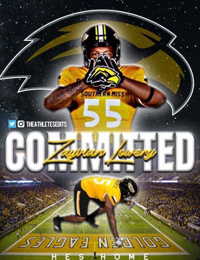 West Point DT Zayvian Lowery commits to Southern Miss | High school ...