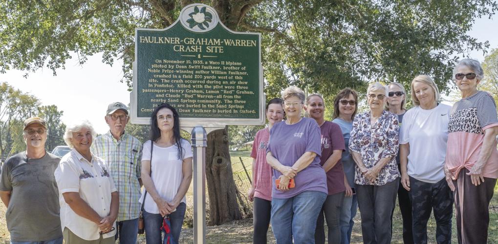 State historical marker installed near site of 1935 Faulkner-Graham ...