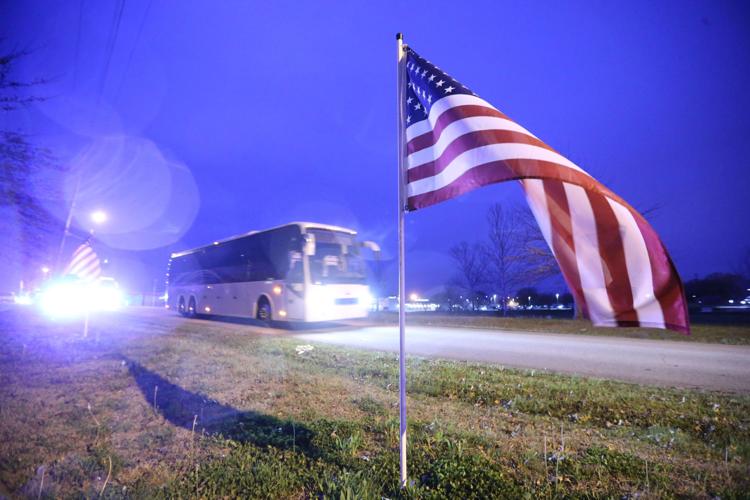 Photos: 155th Brigade Combat Team leaves for training before overseas ...