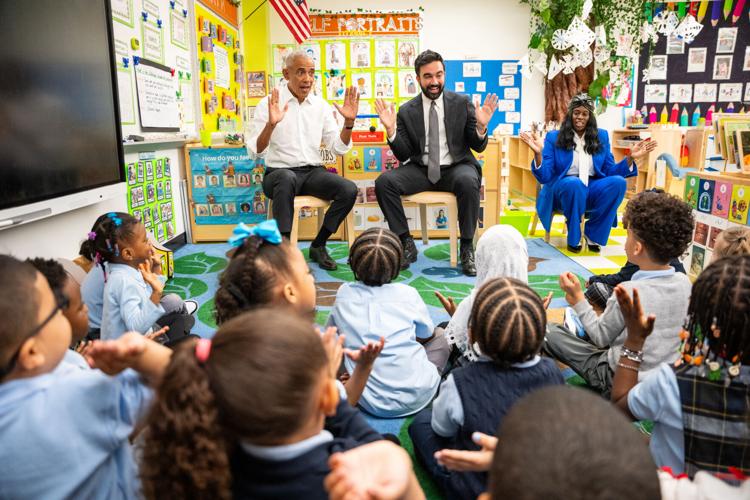 Obama meets Mamdani in New York City before reading to preschoolers ...