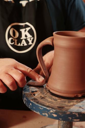 OK Clay demonstrates how to create a beer stein | Arts & Culture ...