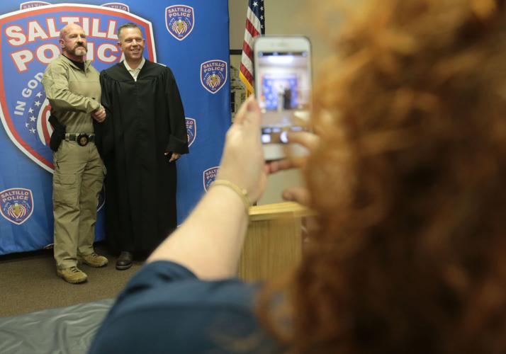Haynes sworn in as new Saltillo Police Chief | Crime & Law Enforcement ...