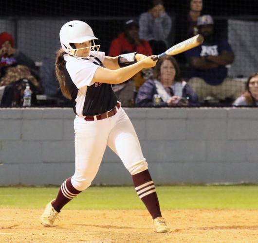 Lady Noles light up the plate during last regular season game against ...