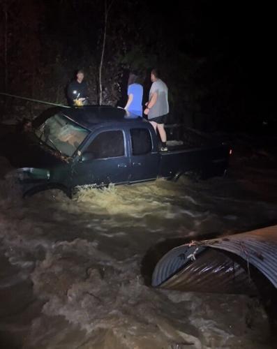 Road washout from storm leads to swift water rescue | News | djournal.com