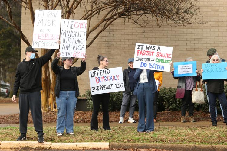 Advocates protest Trump Administration, Musk | Local News | djournal.com