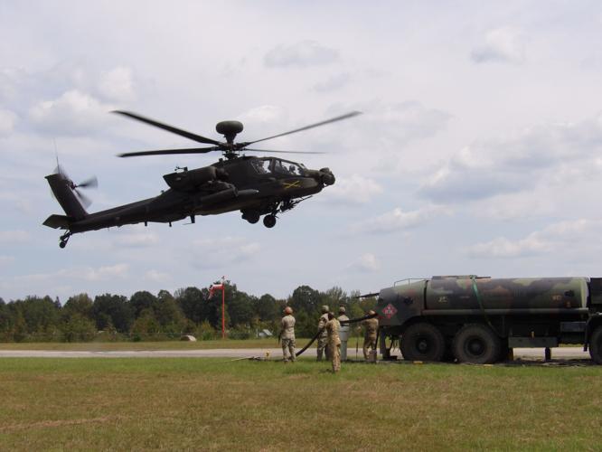 96th Aviation Support Battalion utilizes Ripley Airport for operations ...