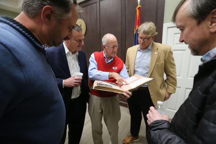 Billy Joe Holland, Phil Morgan celebrate service with reception | Local ...