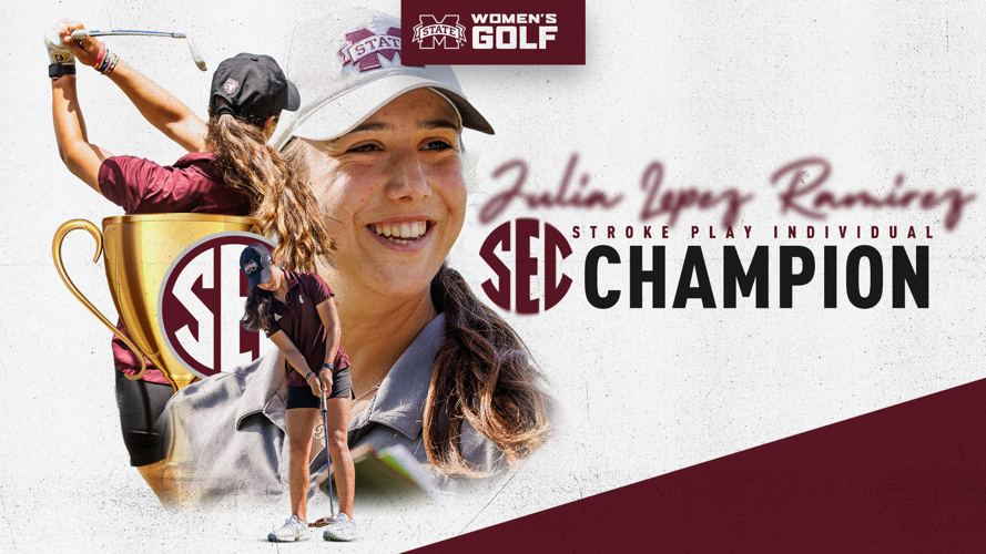 Mississippi State women's golfer Julia Lopez Ramirez wins SEC ...