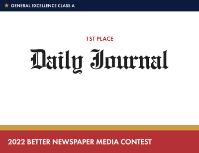 Daily Journal named best large newspaper in Mississippi for 5th ...