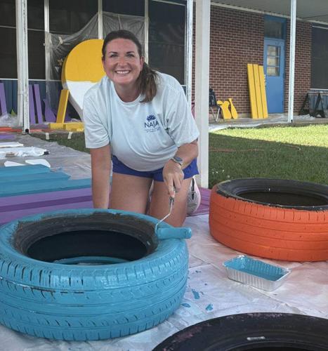 Saltillo Elementary, Junior Auxiliary create 'math garden' for students ...