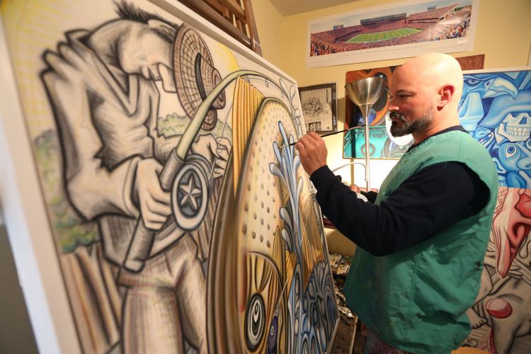 Painting is a practice of well-being for Tupelo physician Dr. David ...
