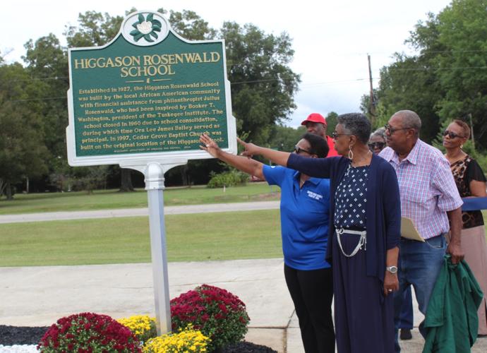 Historical marker unveiled at Cedar Grove to honor Rosenwald school ...