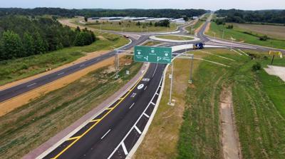 U.S. 72 roundabout now fully open to traffic in Benton County | News | djournal.com