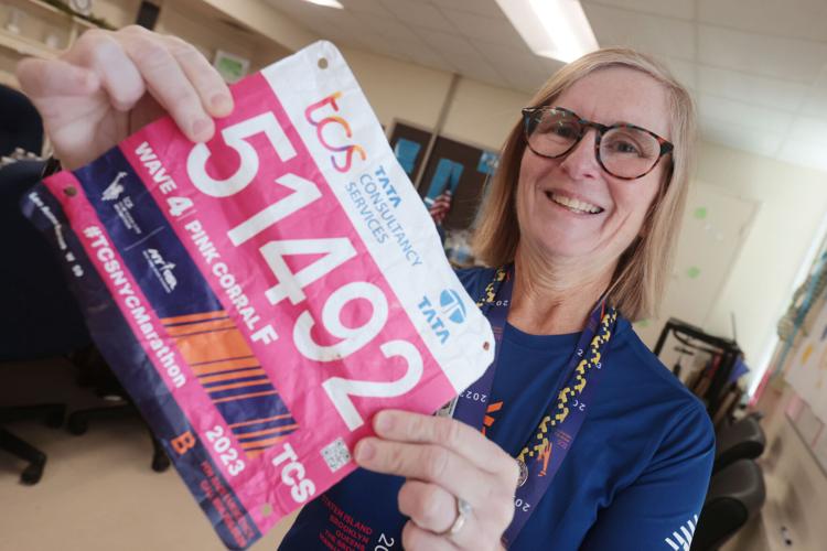 Lee Anne Barnes' health journey leads to the New York City Marathon ...