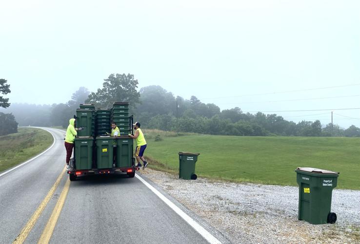 County delivering new trash carts to residents | New Albany Gazette ...